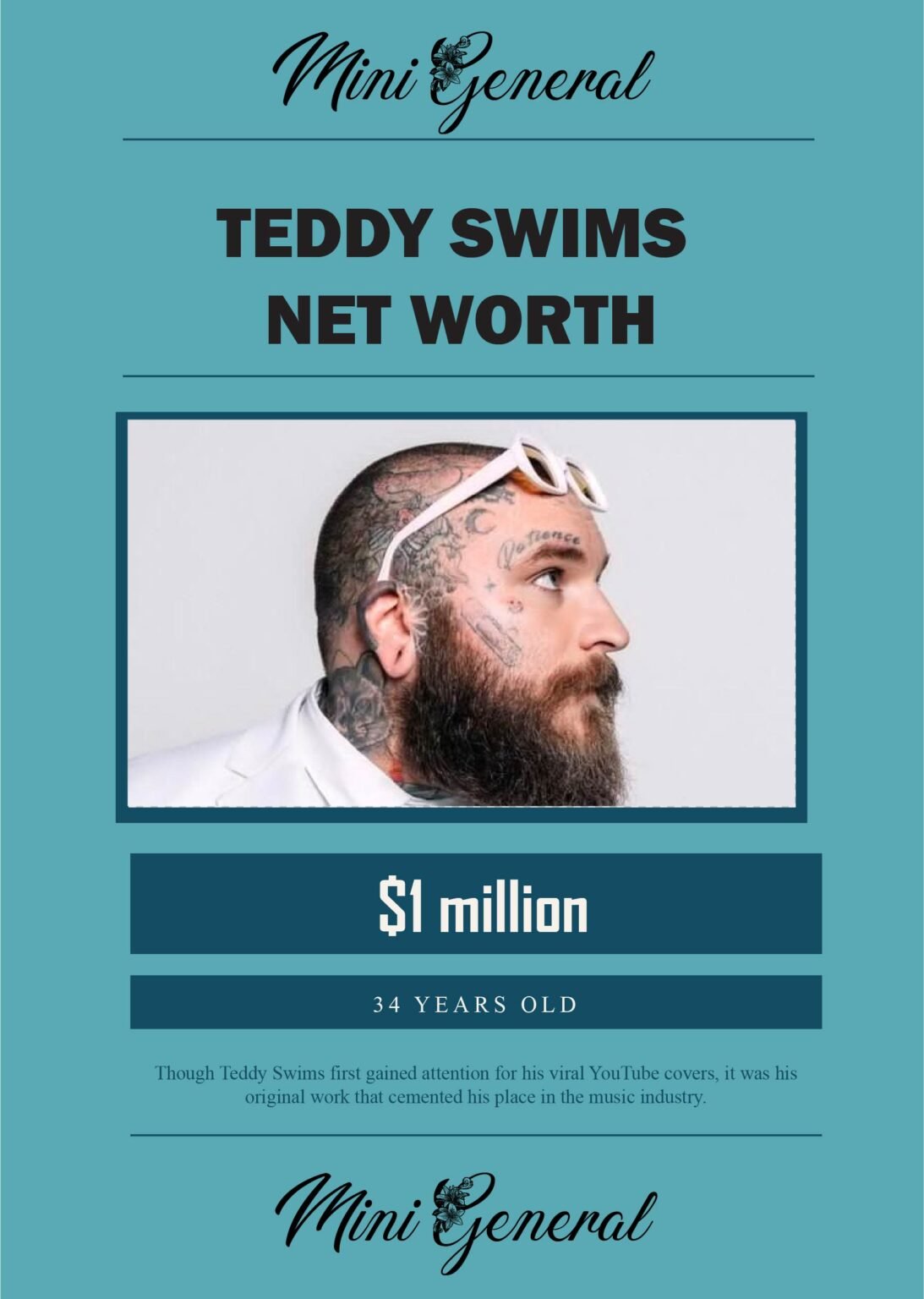 Teddy Swims Net Worth: Wife, Girlfriend, Bio, Age, Height, and More ...
