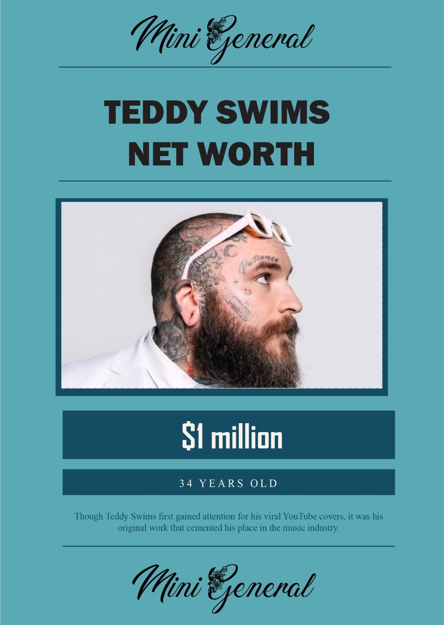 Teddy Swims Net Worth: Wife, Girlfriend, Bio, Age, Height, and More ...