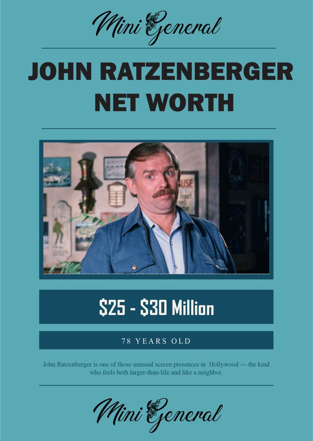 John Ratzenberger Net Worth: Age, Voices - Mini General