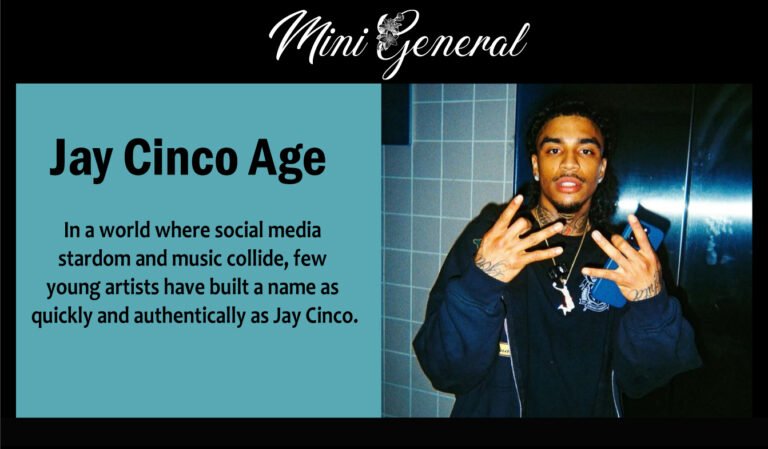 Jay Cinco Age: Height, Real Name, and Full Biography - Mini General